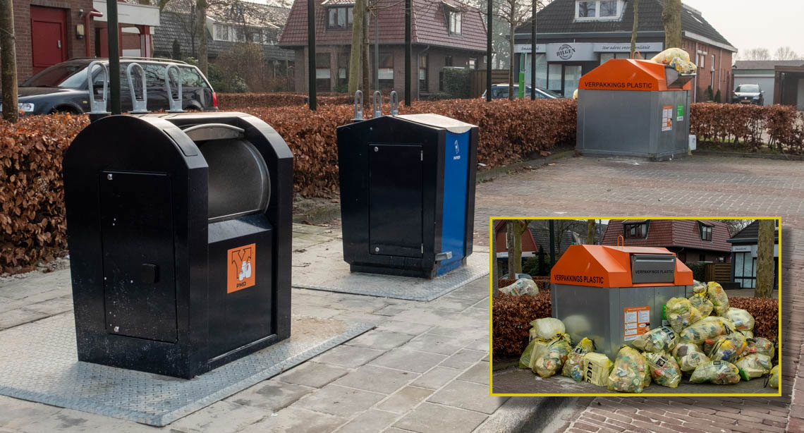 Gebruik nieuwe container voor uw PMD-afval | DitisPeize