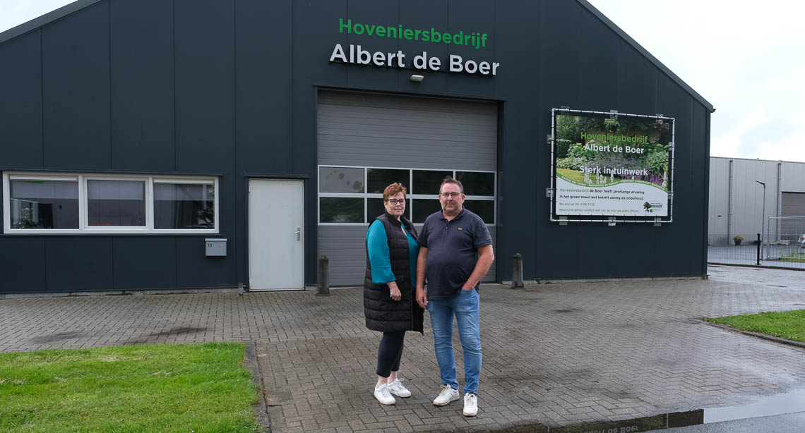 Hoveniersbedrijf Albert de Boer blij met plek op bedrijventerrein ...